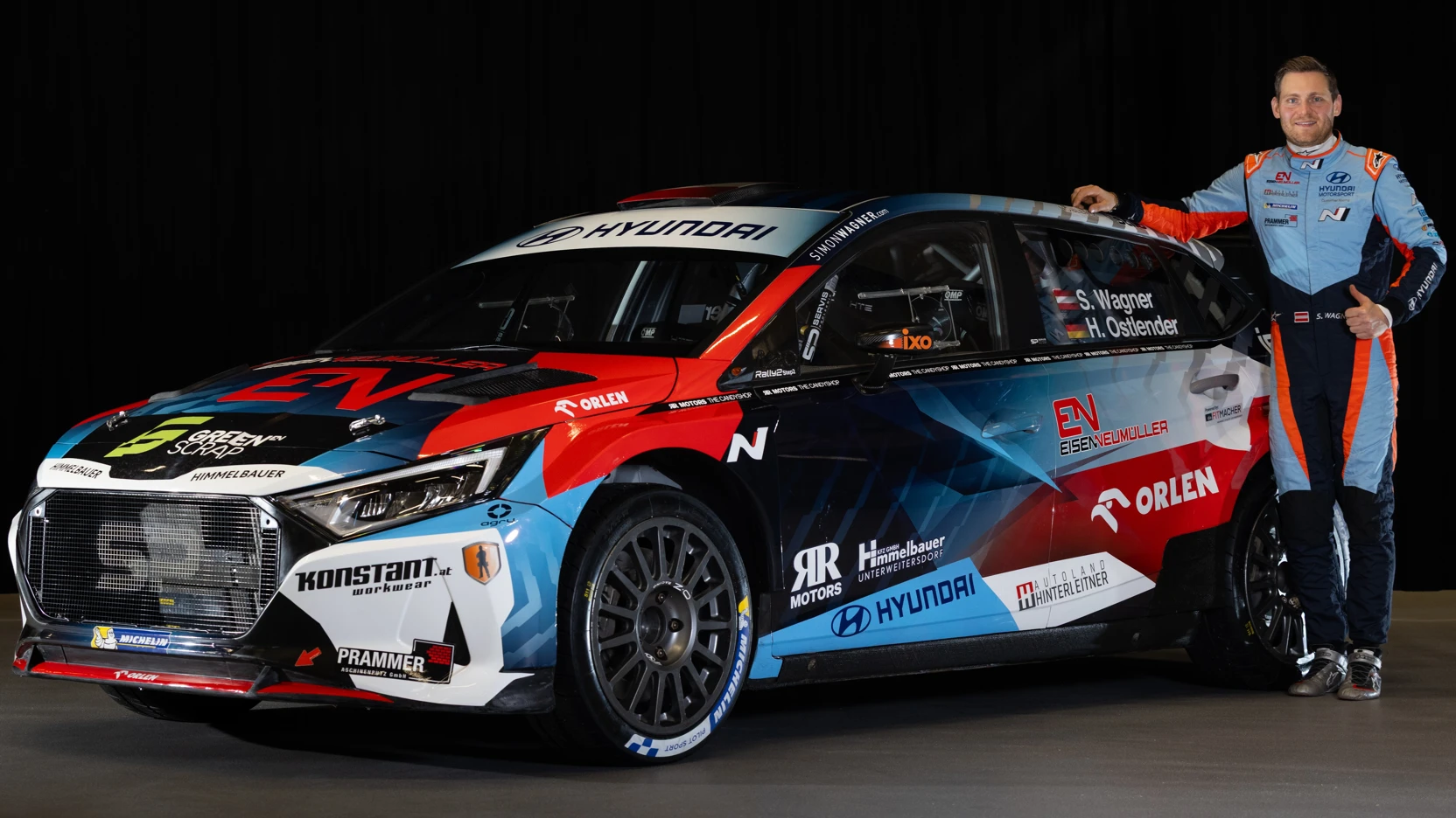 Simon Wagner präsentiert das neue Design 2026 für seinen Hyundai i20 N ...